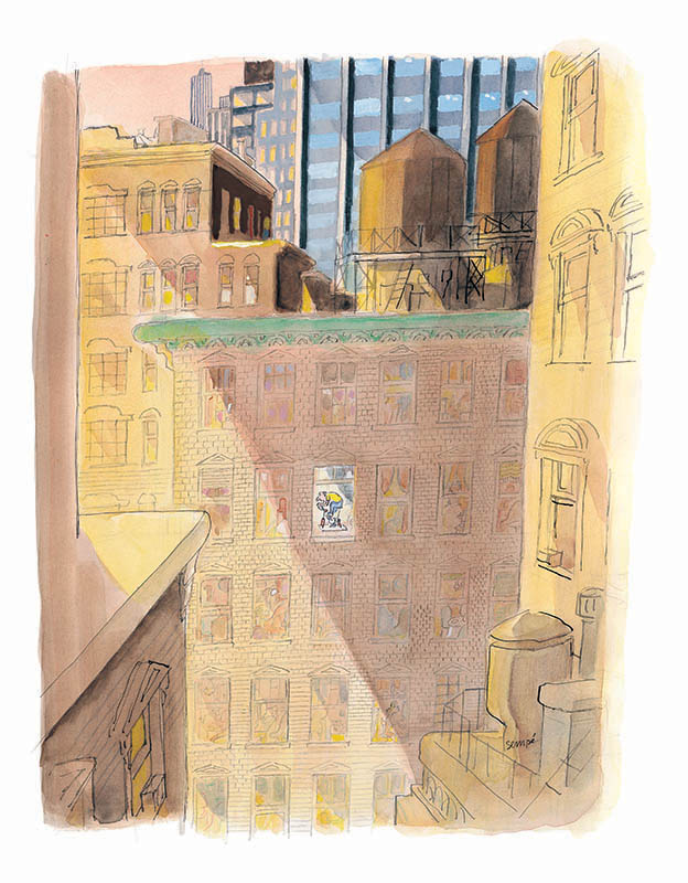 Jean-Jacques Sempé exposition 2016 | Galerie Martine Gossieaux