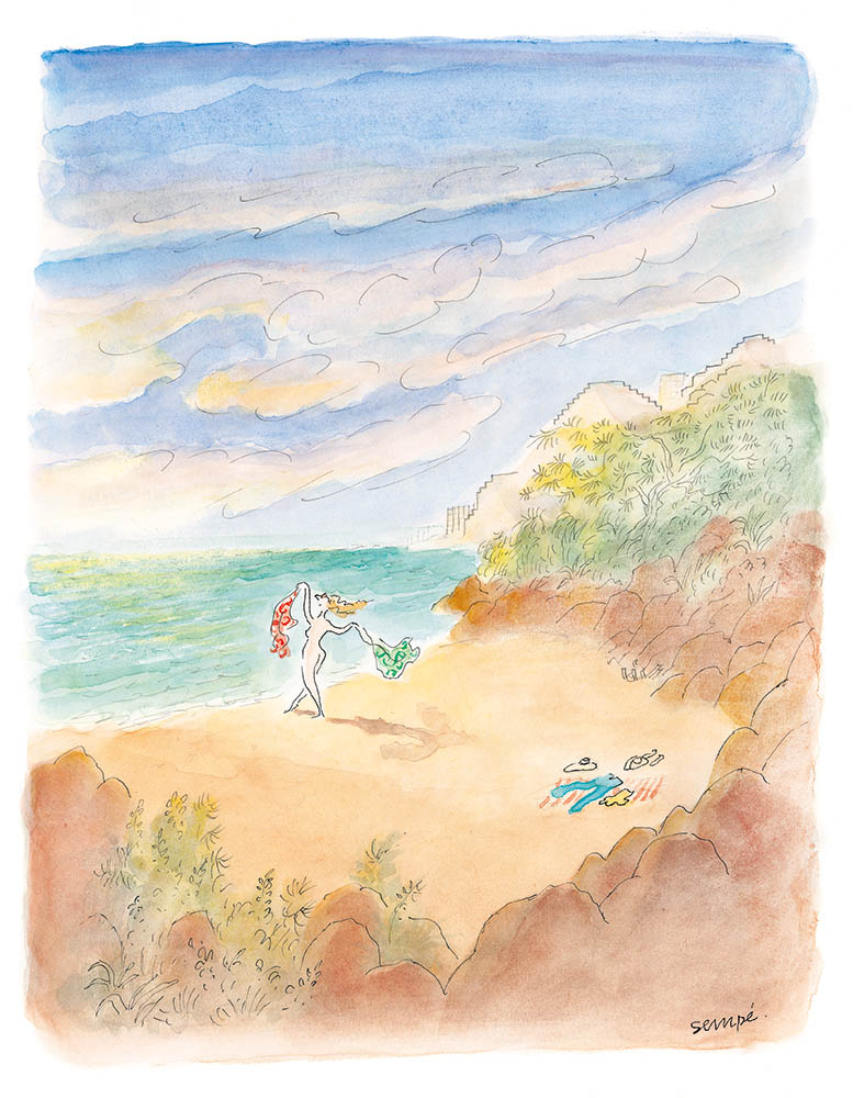 Jean-Jacques Sempé exposition 2020 | Galerie Martine Gossieaux