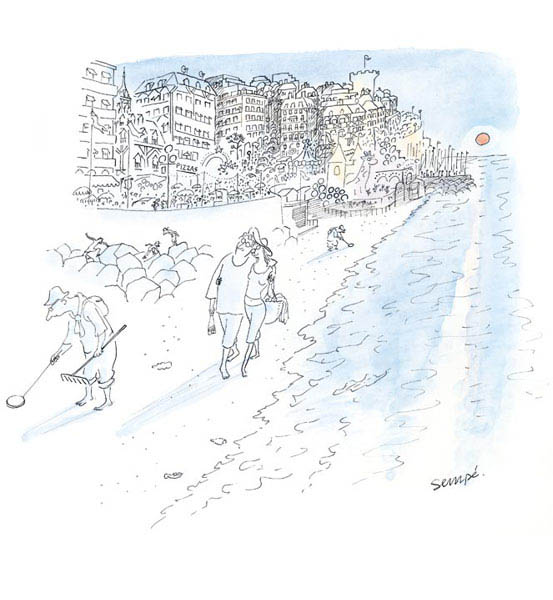 Jean-Jacques Sempé exposition 2011 | Galerie Martine Gossieaux