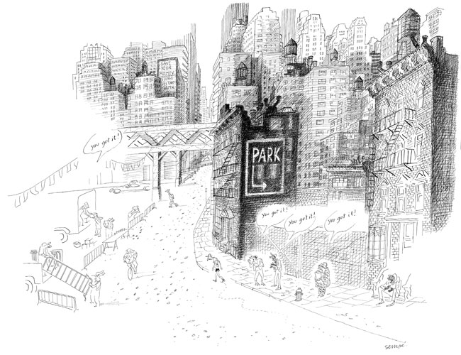 Jean-Jacques Sempé exposition 2010 | Galerie Martine Gossieaux