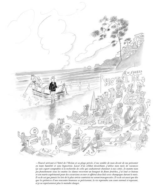 Jean-Jacques Sempé exposition 2013 | Galerie Martine Gossieaux