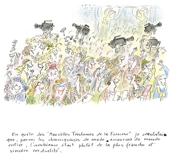 Jean-Jacques Sempé exposition 2015 | Galerie Martine Gossieaux