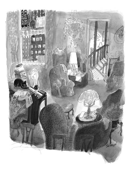 Jean-Jacques Sempé exposition 2012 | Galerie Martine Gossieaux