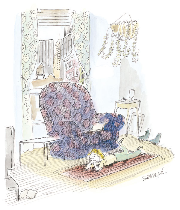 Jean-Jacques Sempé exposition 2010 | Galerie Martine Gossieaux