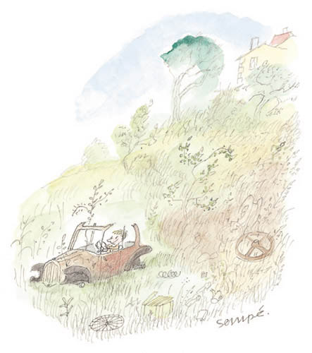 Jean-Jacques Sempé exposition 2009 · Galerie Martine Gossieaux